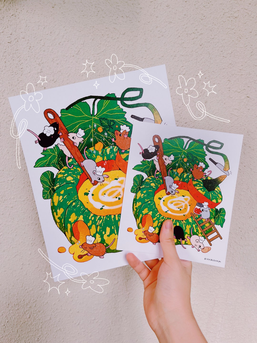 The Pumpkin Rats - Etsy