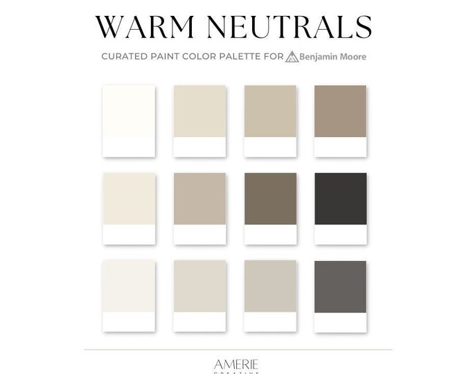 Warm and Cozy Paint Colors for Living Room, Bedroom, and Kitchen. A ...