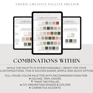 Earth Tone Paint Color Palette Benjamin Moore Paint Palette Earthy ...