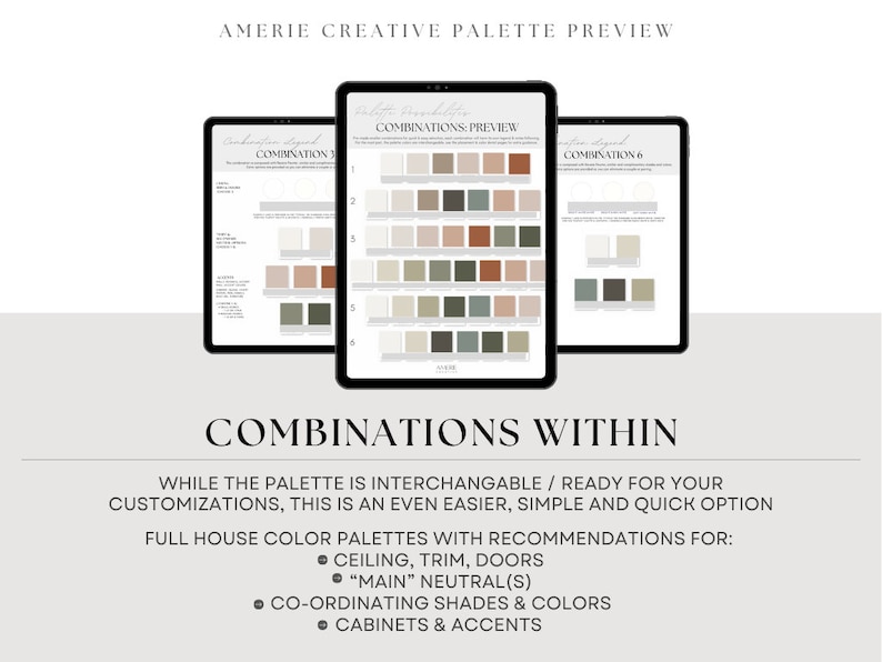 Earth Tone Paint Color Palette Benjamin Moore Paint Palette Earthy ...