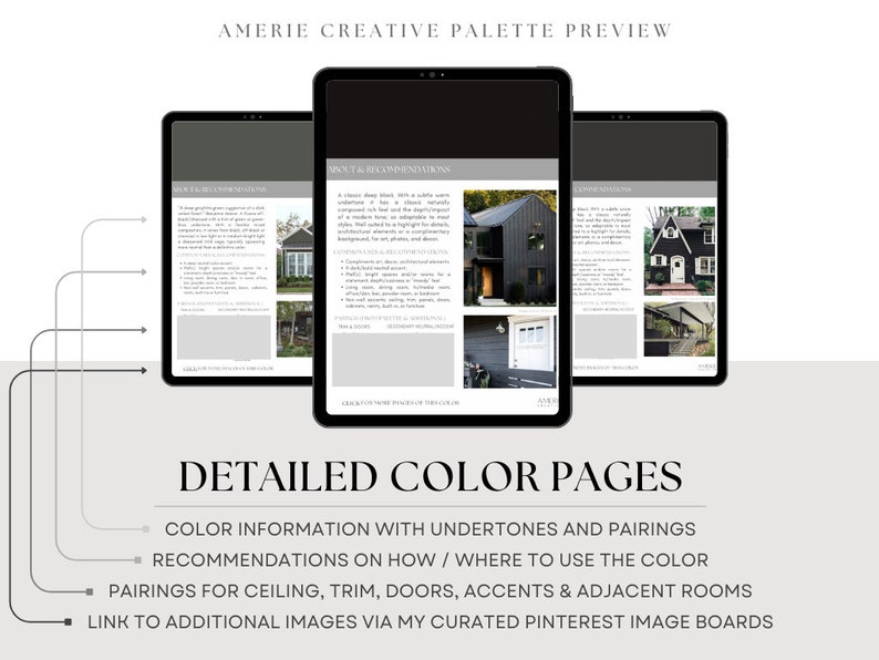 Dark Exterior Paint Color Palette Benjamin Moore Black Exterior Modern ...