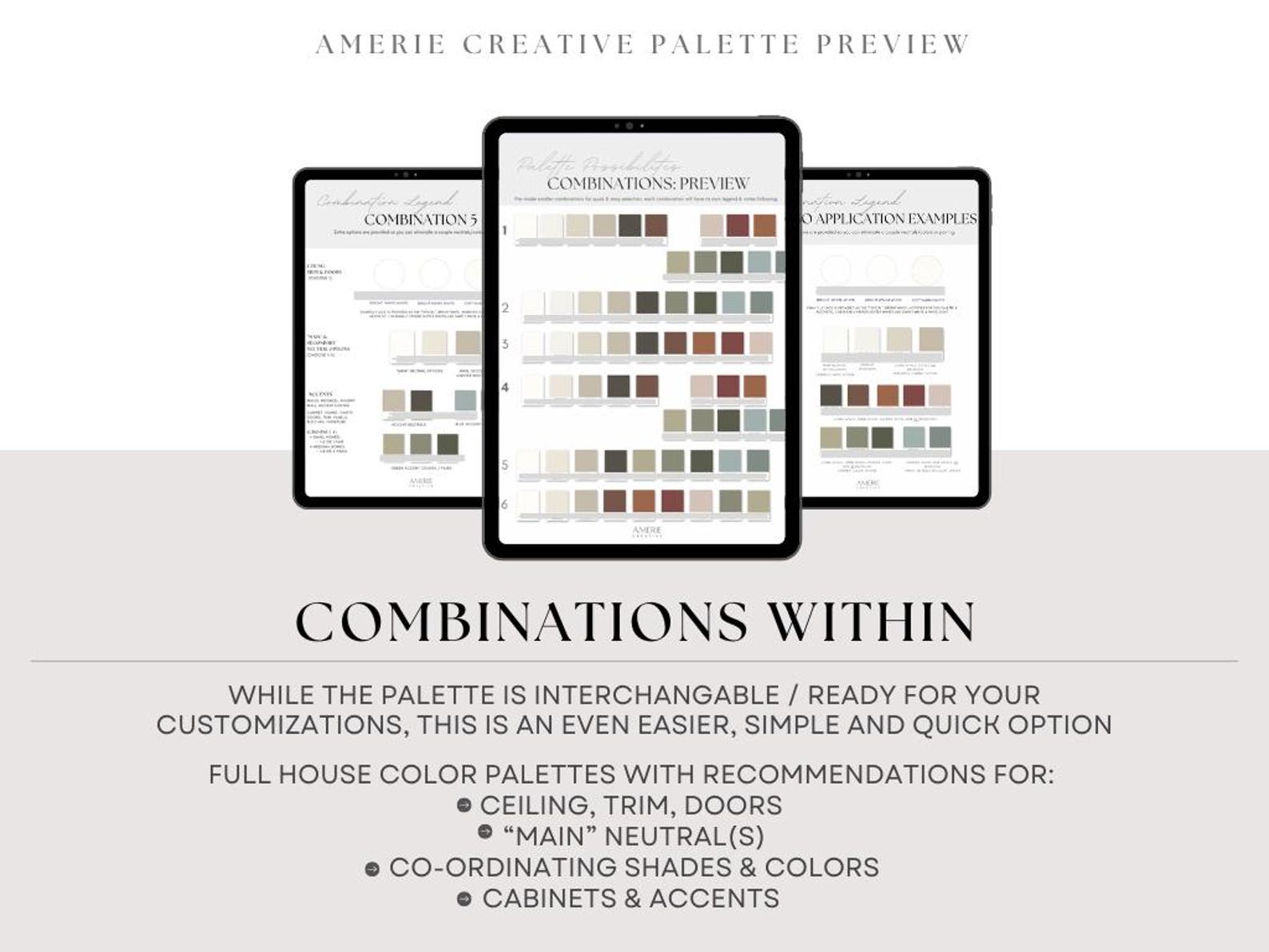 Earth Tones Paint Color Palette Benjamin Moore Paint Palette | Whole ...