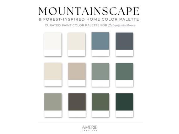 Benjamin Moore Color Combinations Chart