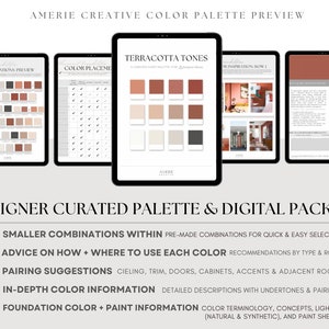 Terracotta Benjamin Moore Paint Color Palette Rust Terra-cotta Paint ...