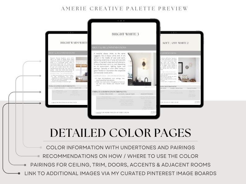 White Benjamin Moore Paint Color Palette White House Paint Color Scheme ...