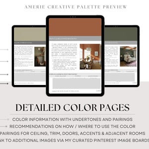 Earth Tone Paint Color Palette Benjamin Moore Paint Palette Earthy ...