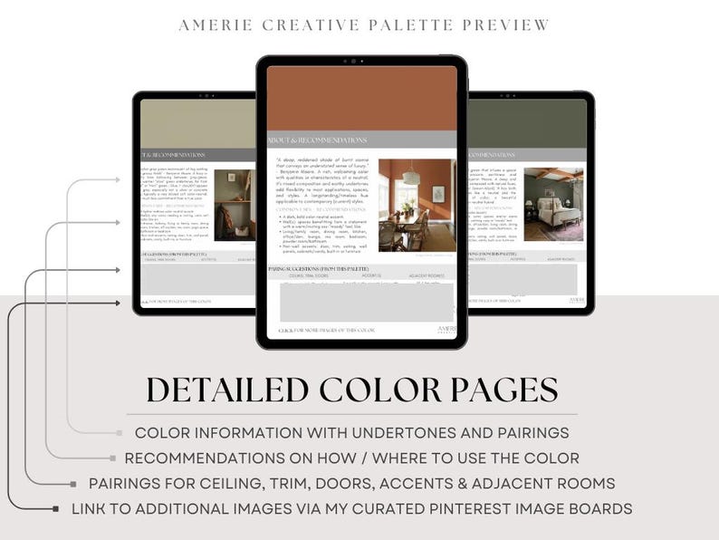 Earth Tone Paint Color Palette Benjamin Moore Paint Palette Earthy ...