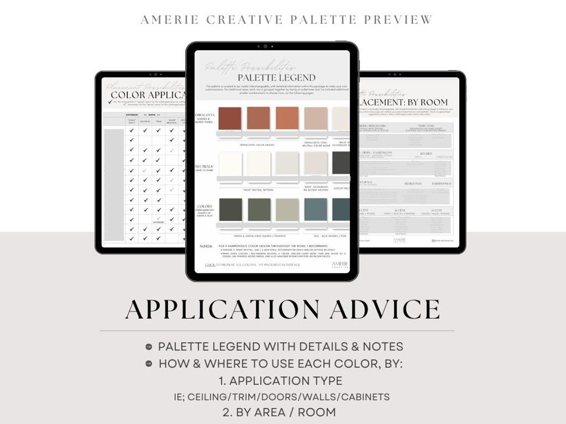 Terracotta Paint Color Palette Sherwin Williams Paint Palette Terra ...