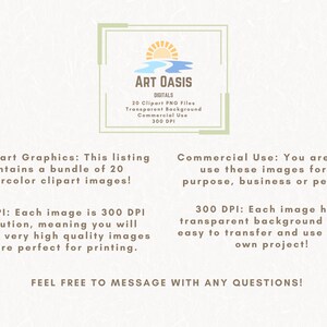 Watercolor Cactus Clipart Bundle of 20 - Transparent Background ...