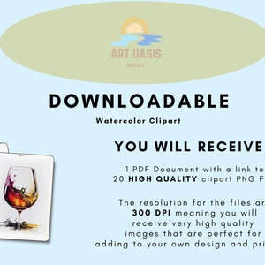 Watercolor Pastel Birthday Party Cake Present Balloons Clipart Bundle ...