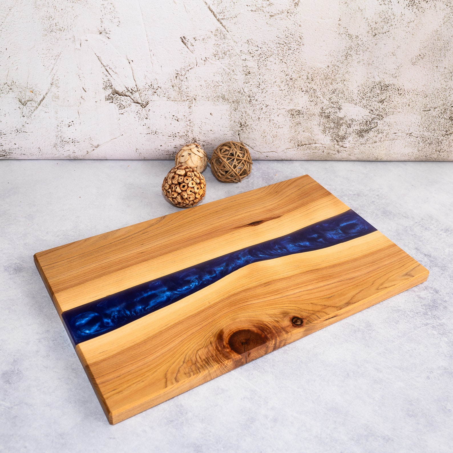 Cheese / Charcuterie River Board in Cypress Timber and Burple Solid ...