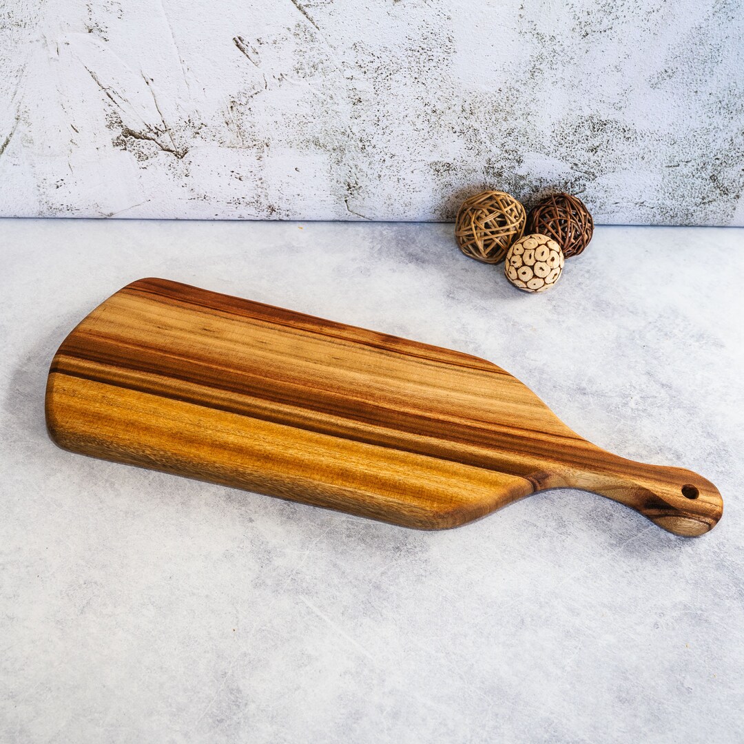 Serving Paddle in Camphor Laurel Timber. Measures 47 X 15 X 2 Cms - Etsy