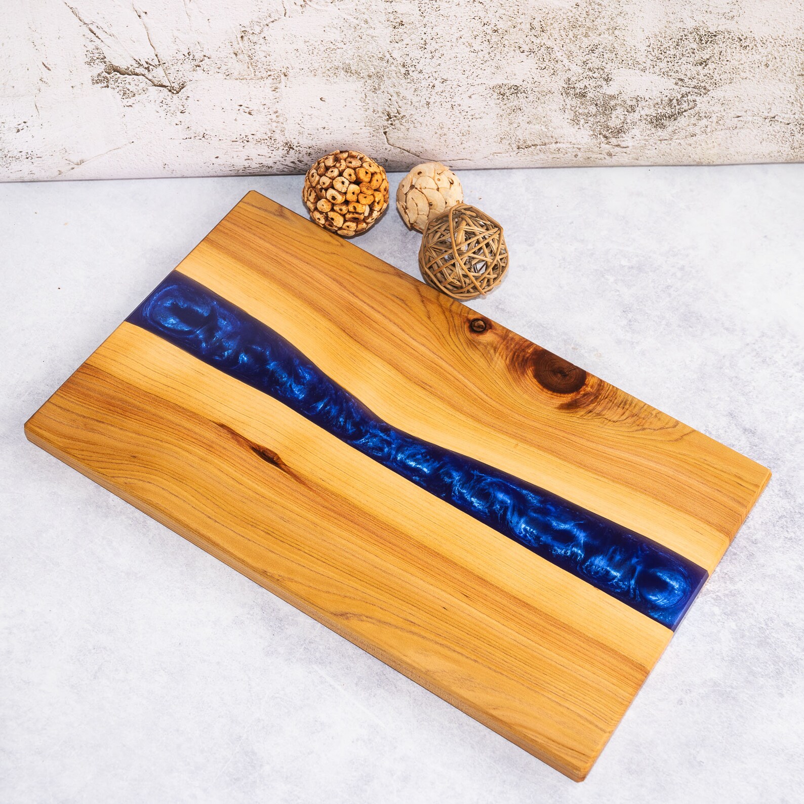 Cheese / Charcuterie River Board in Cypress Timber and Burple Solid ...