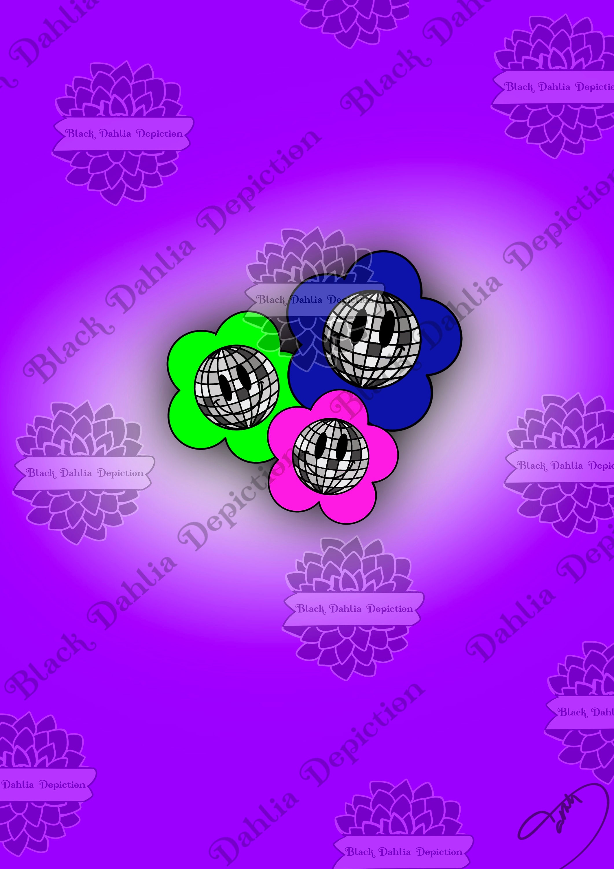 Digitial Art for Printing Custom 80's Disco Vibes, Printable, Custom ...