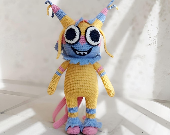 DIGITAL PATTERN Crochet Dandys World Yatta Piñata Handmade Gift Plushie ...