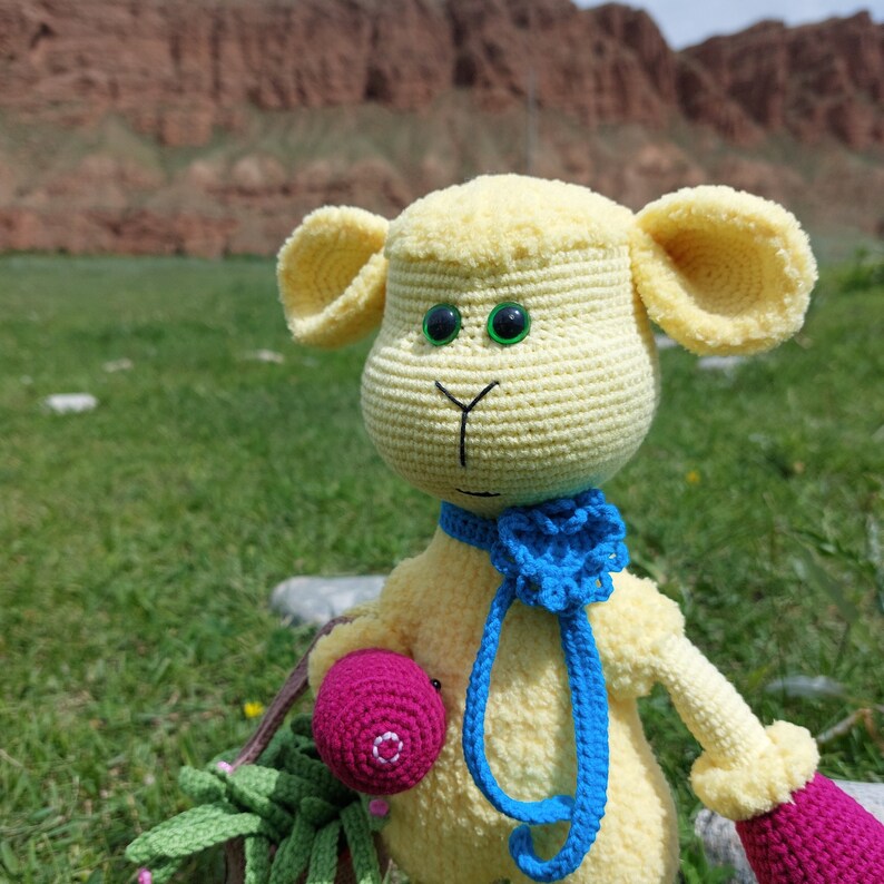 SHEEP + RAM Easter Sheep Crochet Pattern Crochet Ram and Sheep Farm ...