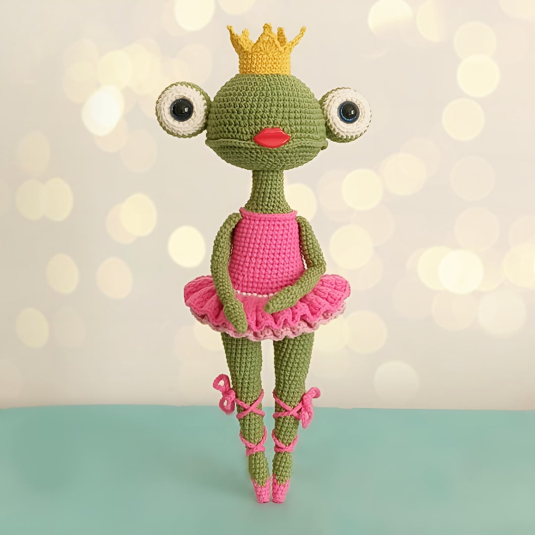 Frog, Crochet Tutorial Frog Frogelina, Amigurumi Tutorial, PDF ENG/RUS ...