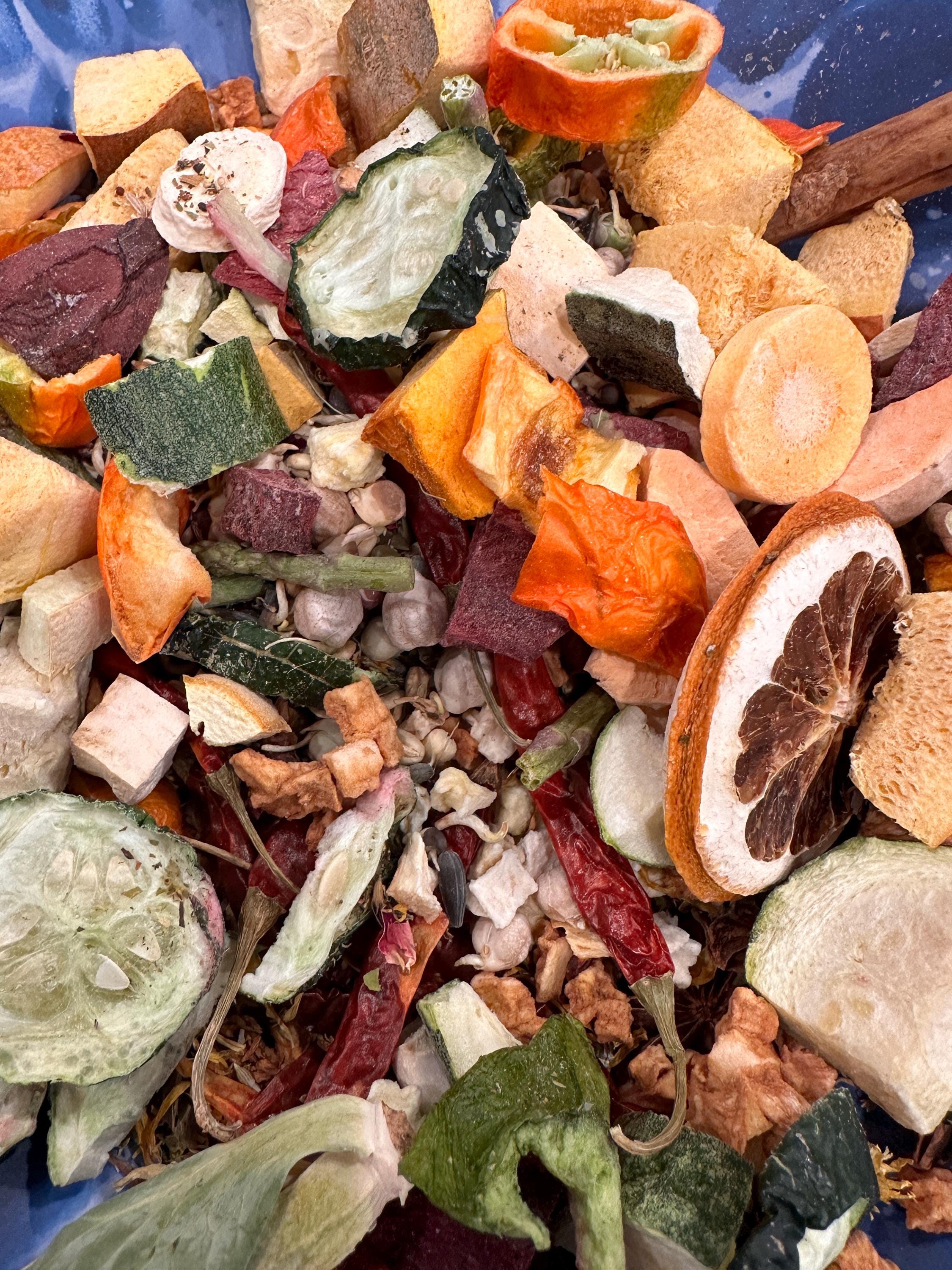 8 Oz Freeze Dried Fall Parrot Chop: - Etsy