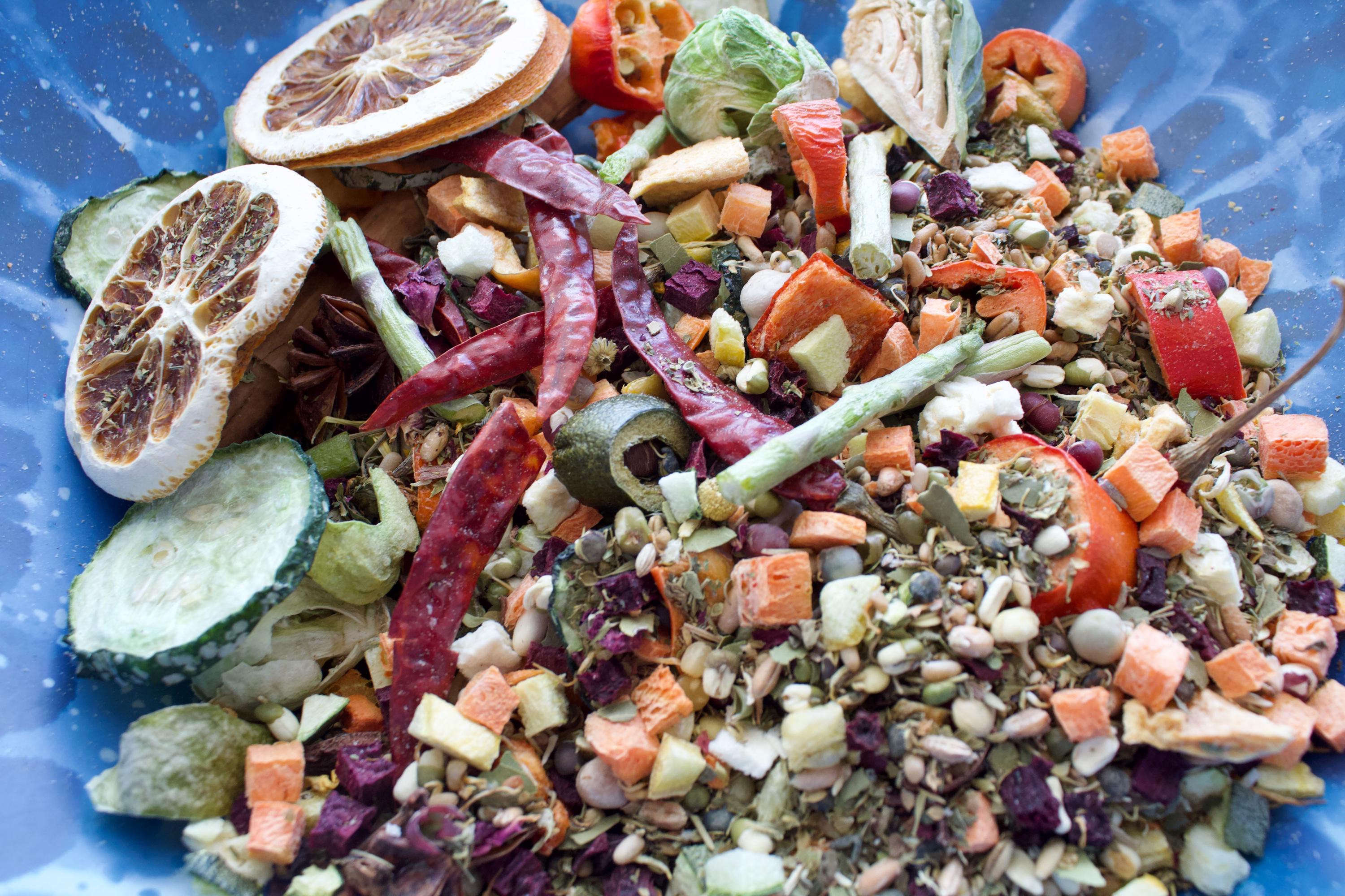 8 Oz Freeze Dried Fall Parrot Chop: - Etsy