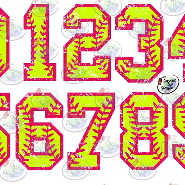 Softball Letters - Etsy