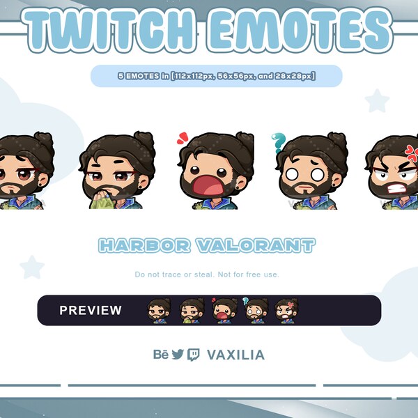 Harbor Sticker Valorant - Etsy