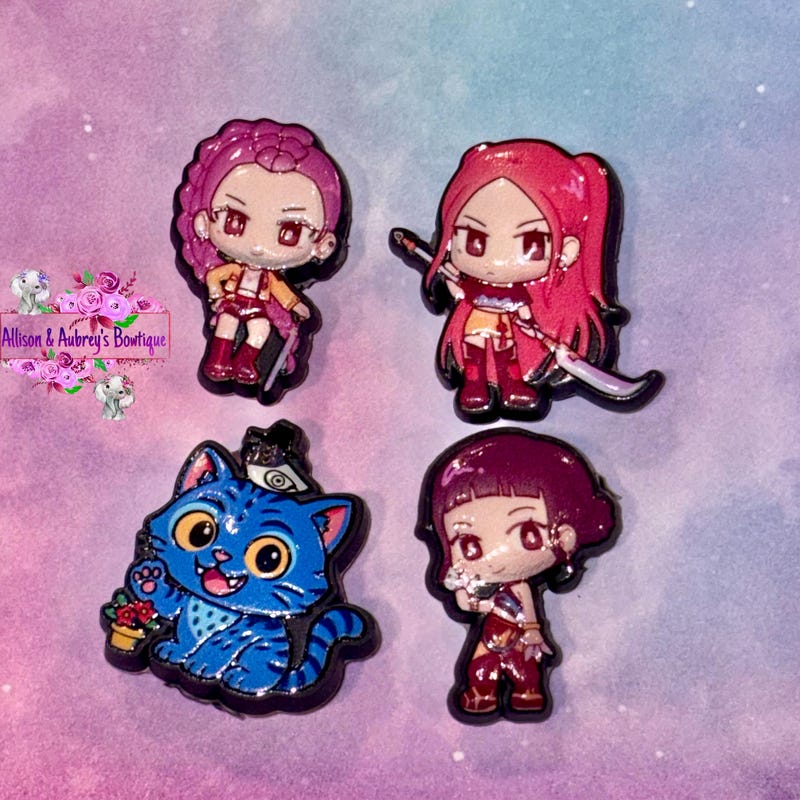 Kpop Demon Hunter Charms - Etsy