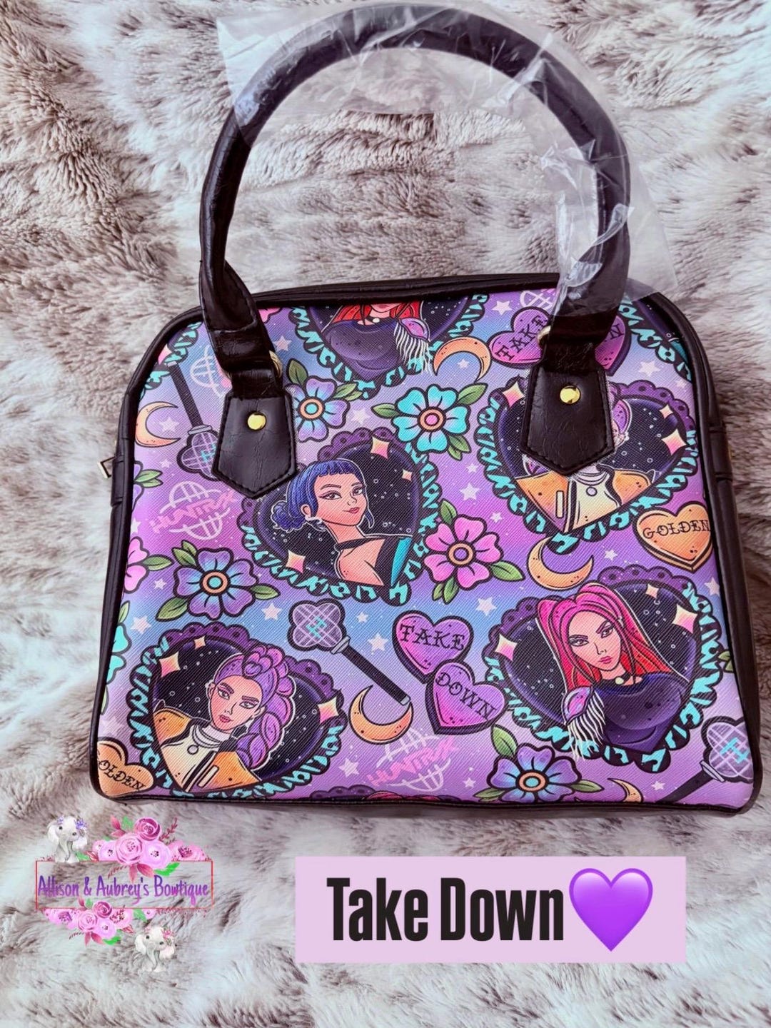 KPOP Demon Hunter Purses - Etsy