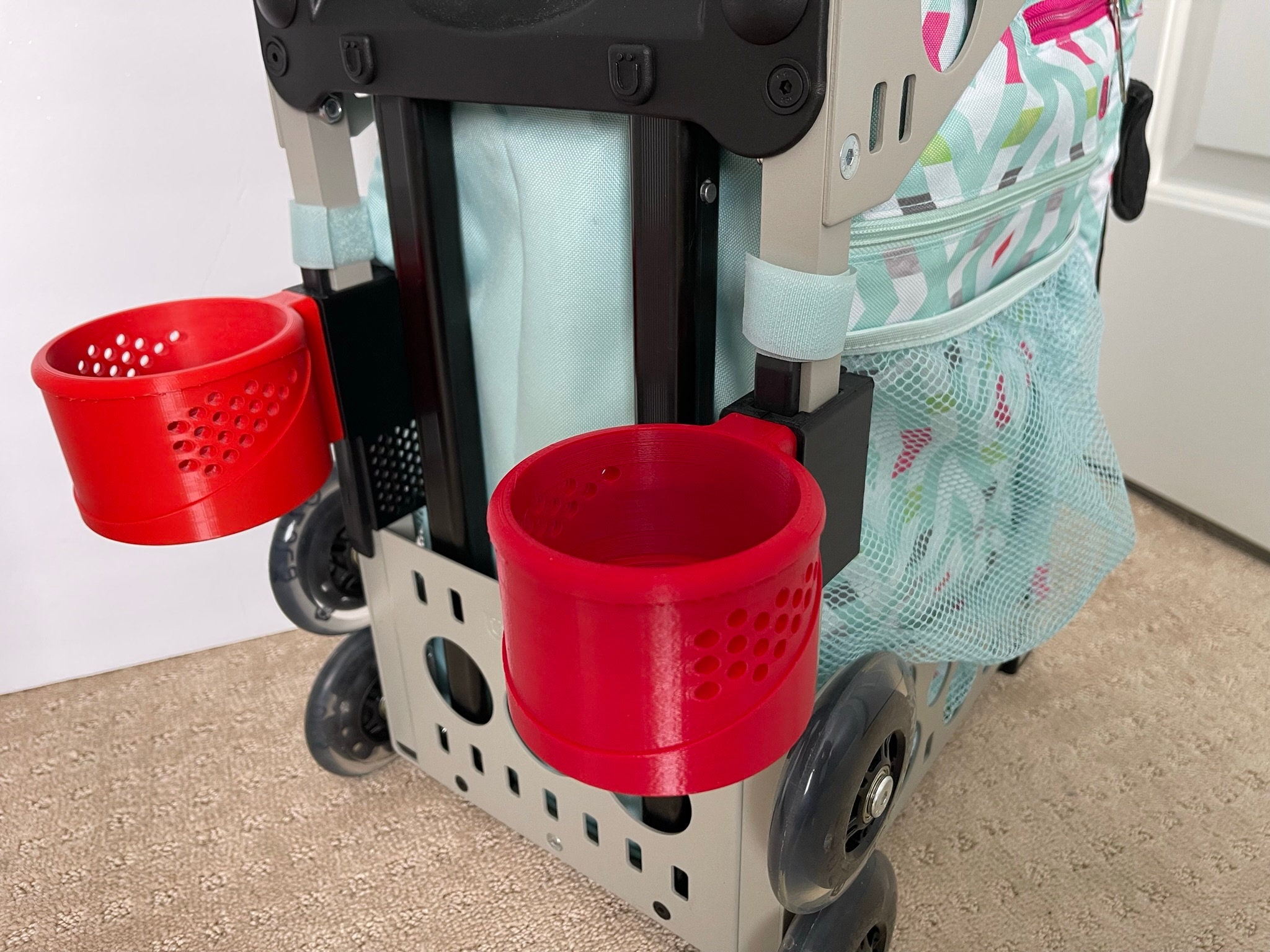 Zuca Cart Cup Holder 3D Printable Files - Easy Install - Removeable ...