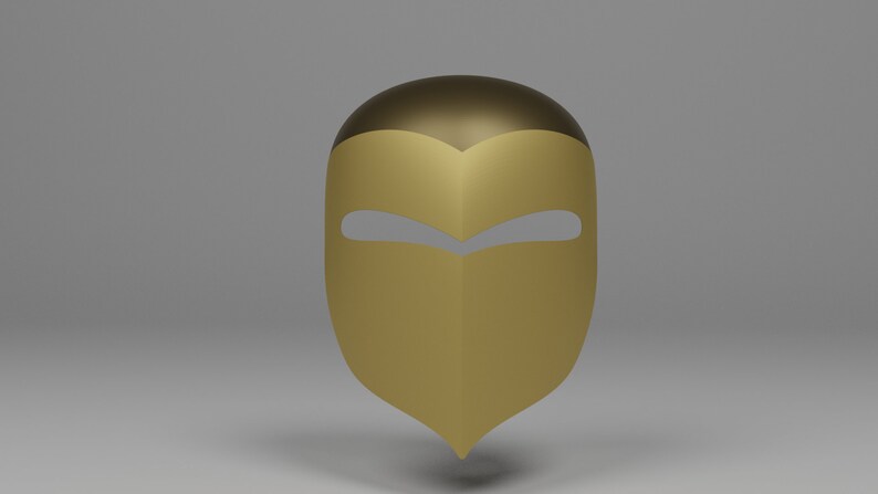The Owl House Golden Guard Mask 3D Printable Files - Etsy