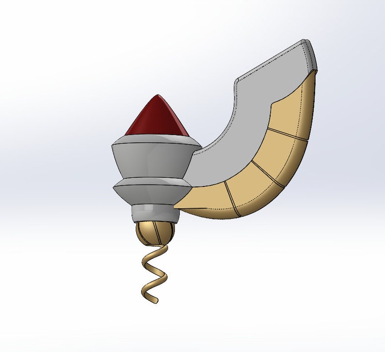 The Owl House - Golden Guard Staff - 3D Printable Files - Etsy Australia