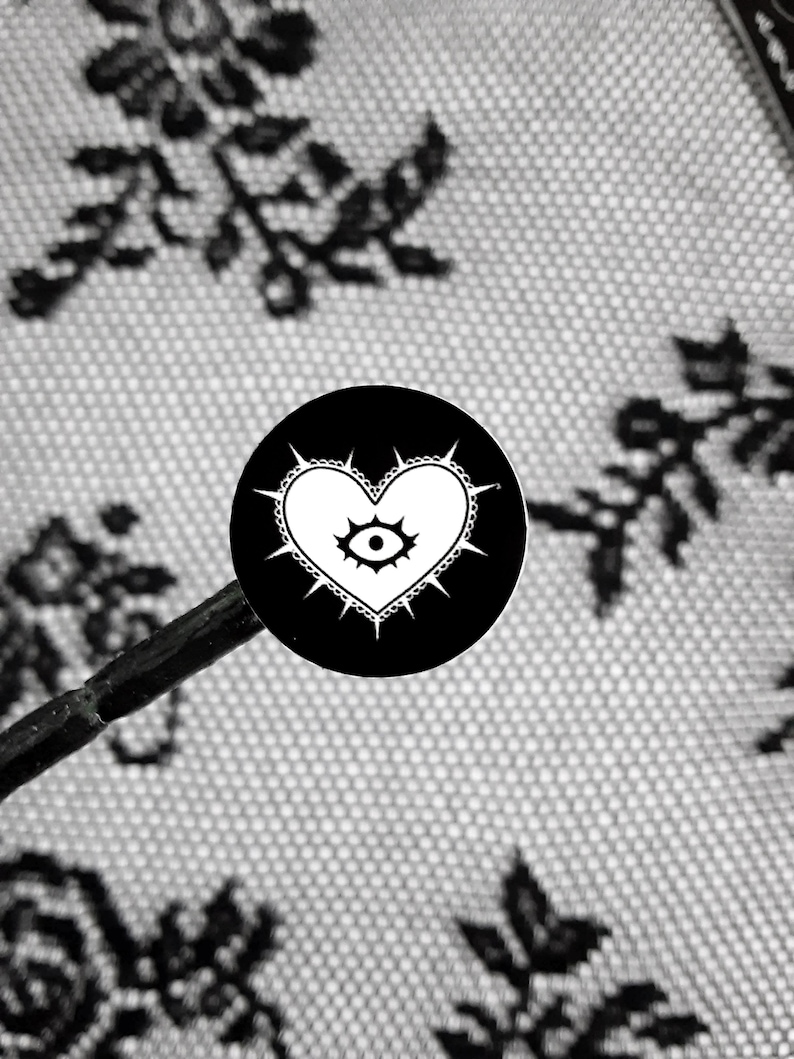 Dark Romantic Gothic Planner Sticker Sheet 24 Pieces, Minimal & Simple ...