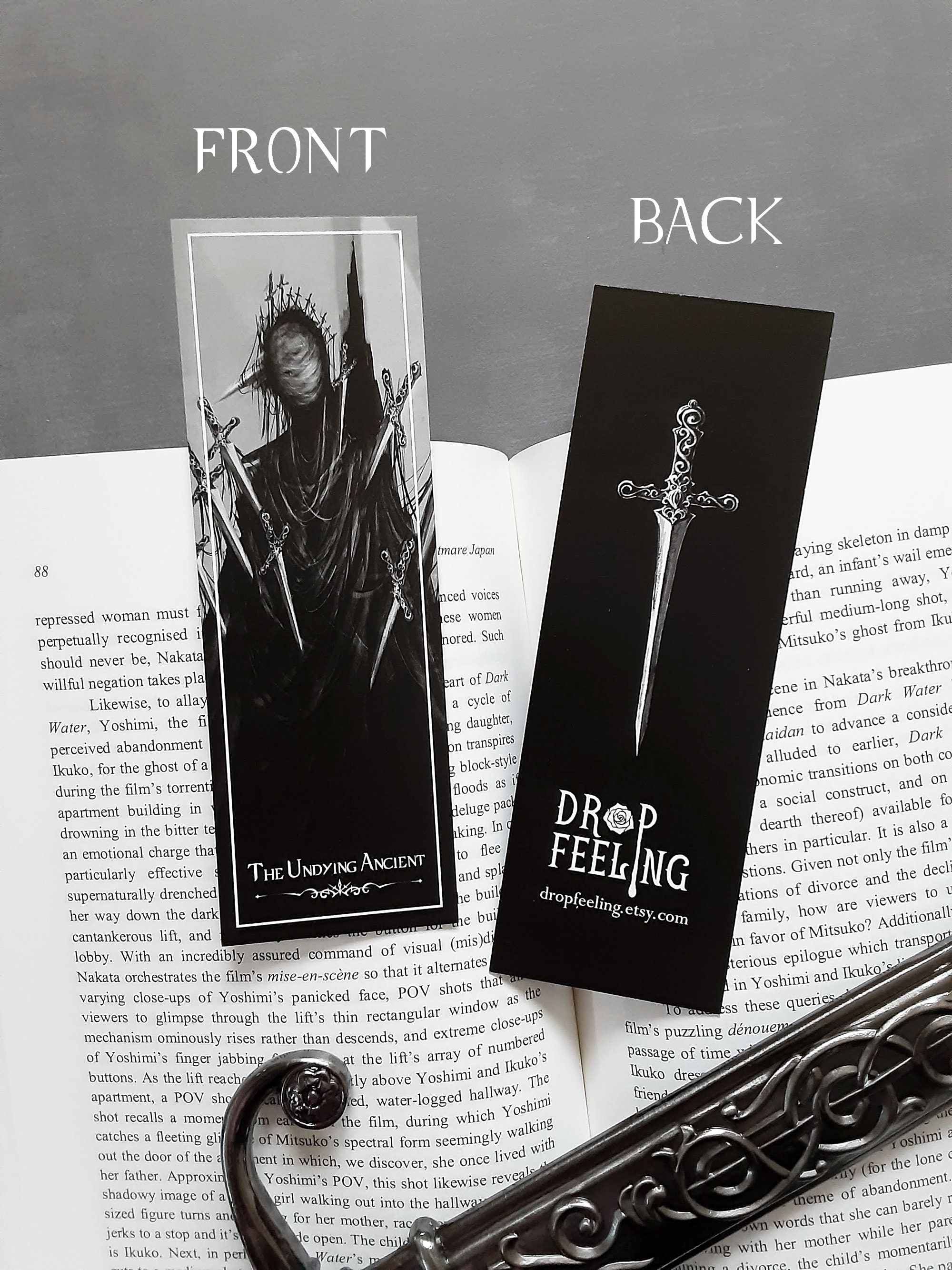 Medieval Dark Fantasy Bookmarks, Creature Art - Etsy