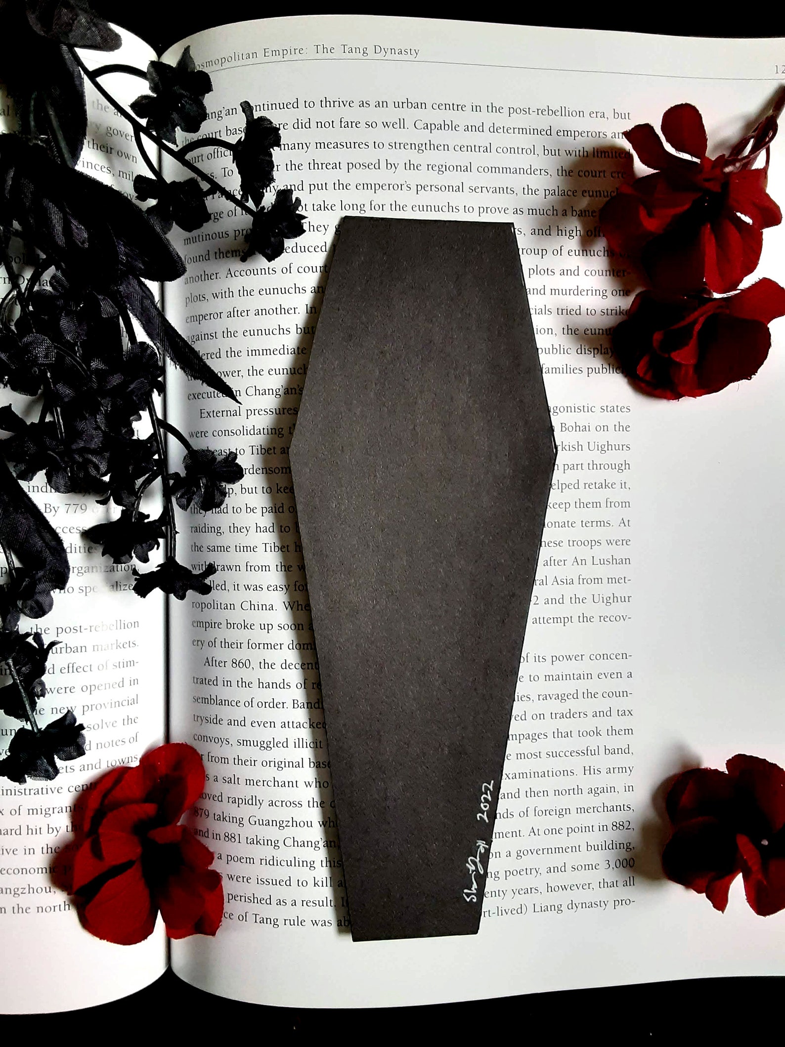 Creepy Girls Watercolor Coffin Bookmarks - Etsy