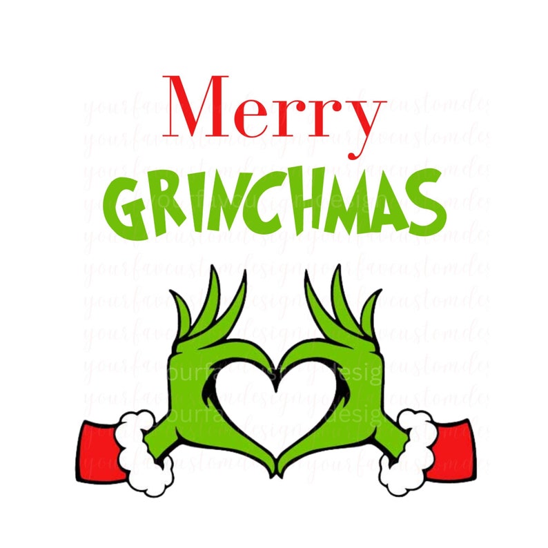 Merry Grinchmas Png Grinchmas Png Digital File Grinch - Etsy Canada