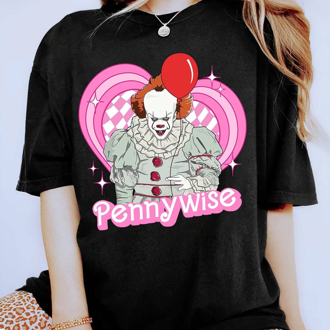 Pennywise Pink Dolls Shirt Pennywise Shirt Horror - Etsy