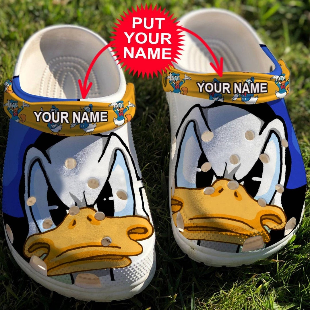 Personalized Donald Duck Donald Duck Shoes Donald Duck - Etsy