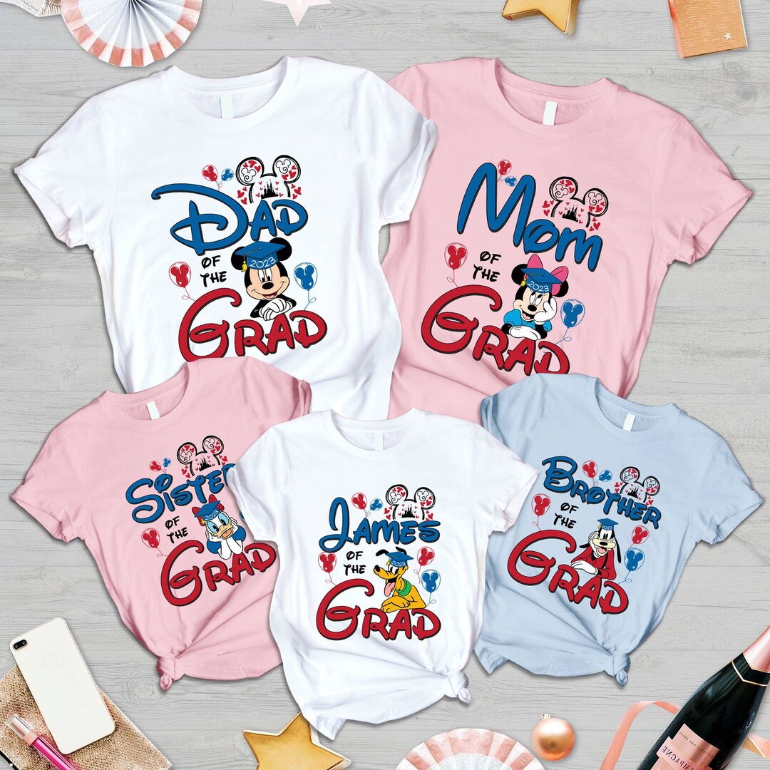 Disney Graduation Shirt Mickey Graduate 2023 Shirt Mickey - Etsy