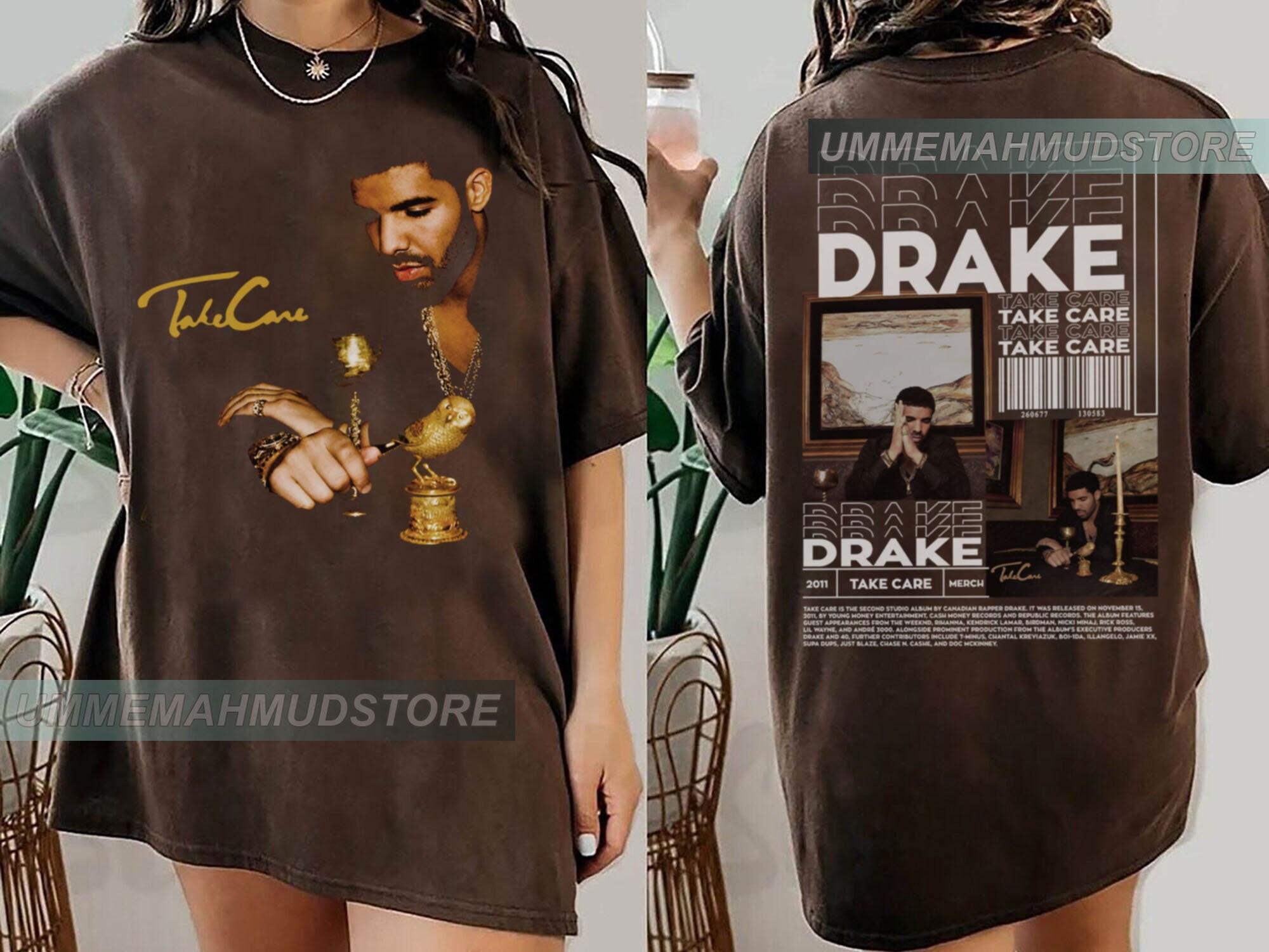 Drake Rap Vintage Shirt, Drake Take Care Shirt, Drake Rapper Shirt ...