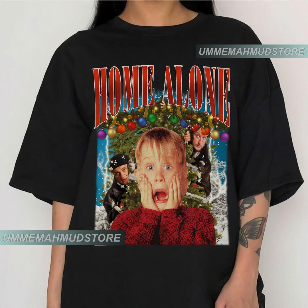 Retro Home Alone Shirt, Kevin Mccallister Shirt, Home Alone Christmas ...