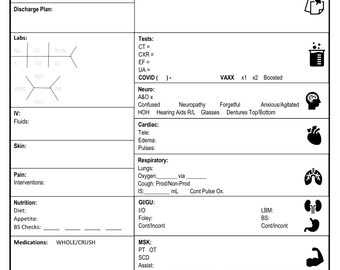 Daily Report Cover Sheet - Etsy