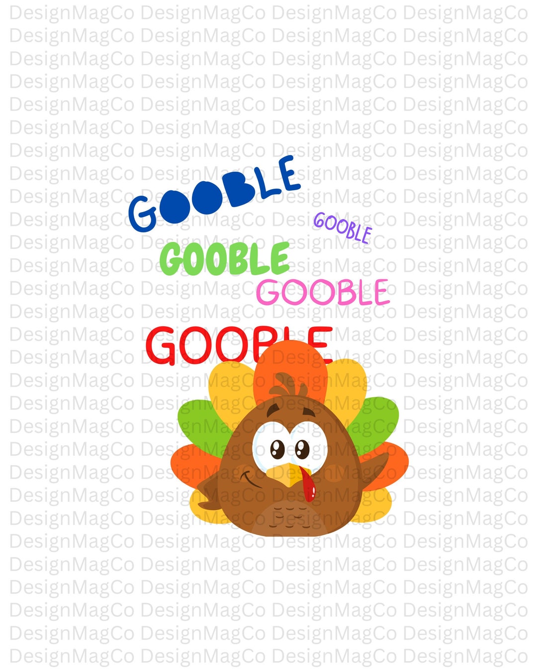 Turkey Face Svg, Gobble Till You Wobble Svg, Funny Thanksgiving Svg ...