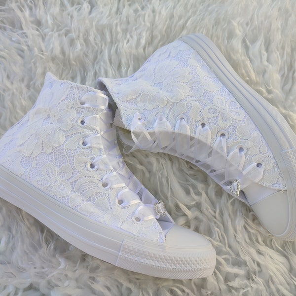 Wedding Converse - Etsy