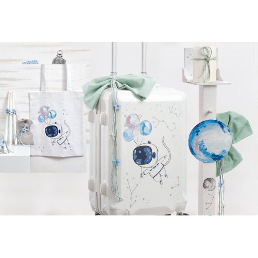 Greek Baptismal Set / Astronaut Baptism/ - Etsy