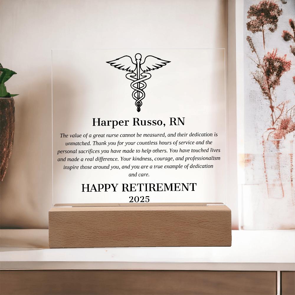 Nurse Retirement Gift, Preceptor Retirement Gift, Retirement Gift for ...