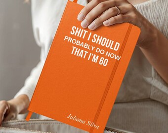 Funny 60th Birthday Journal for Women Friend 60th Birthday Gift for Mom ...