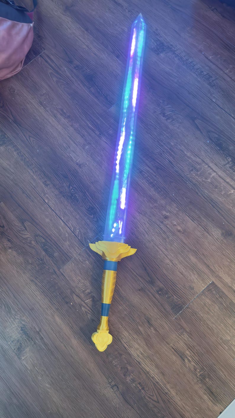 Rumi’s Sword From Kpop Demon Hunters | Cosplay Prop | Bluetooth RGB LED ...