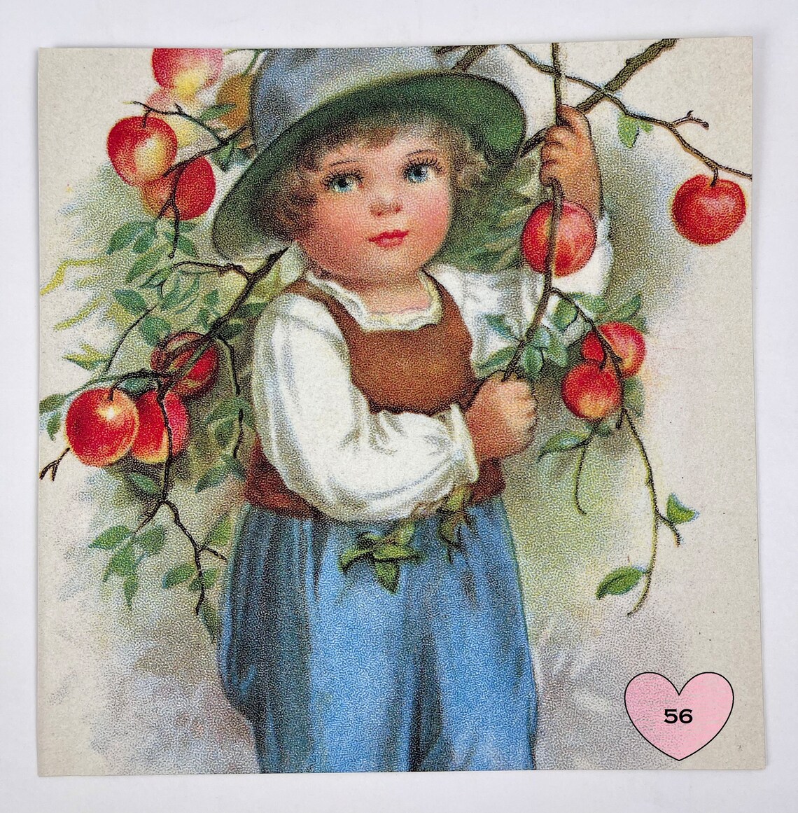 Vintage Children's Storybook Print 6x6 Square - Etsy