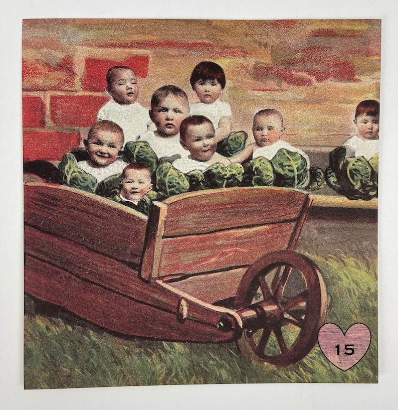 Vintage Children's Storybook Print 6x6 Square - Etsy