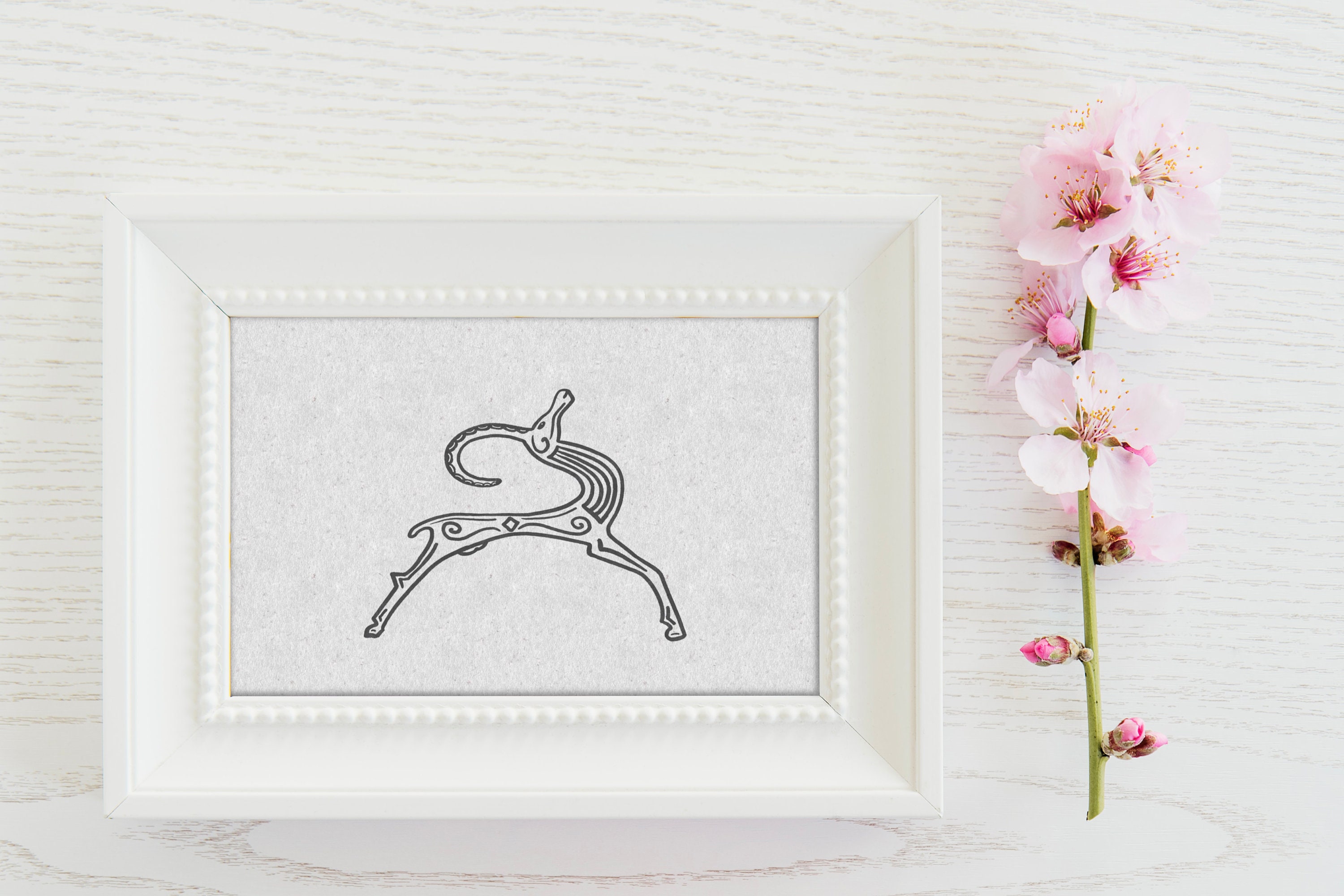 Copy of Ancient Greek Decoration Animal Print, Digital Art Print, Home ...