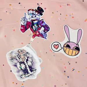 The Amazing Digital Circus Stickers - Etsy